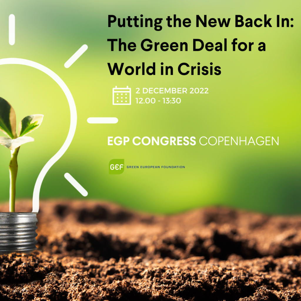 Putting the New Back In: The Green Deal for a World in Crisis ...
